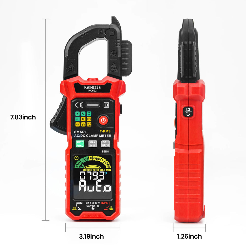 KAIWEETS KC602 Smart Digital Clamp Meter | KAIWEETS