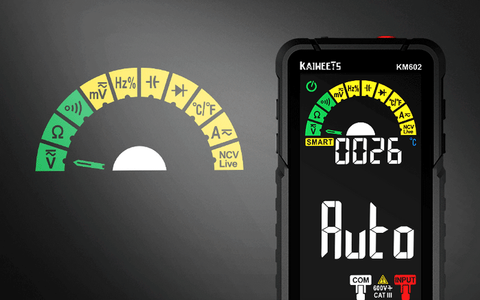 KAIWEETS KM602 Smart Digital Multimeter | KAIWEETS